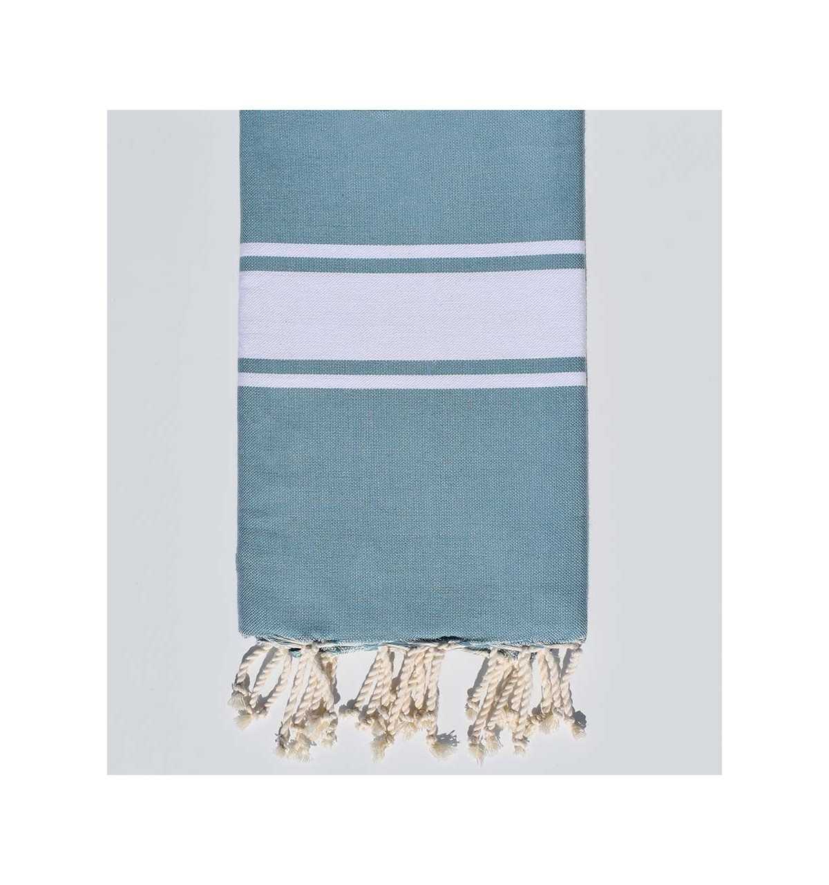 Toalla de playa azul eléctrico - FOUTA TUNISIA